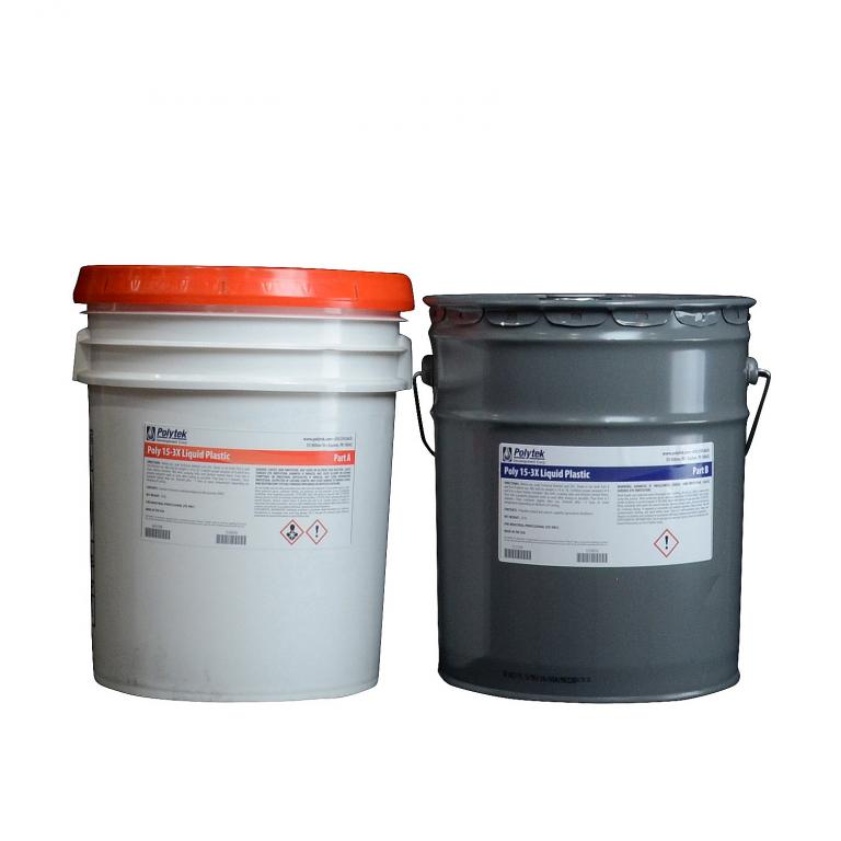 Polytek Poly 15-3X Polyurethane Liquid Plastic