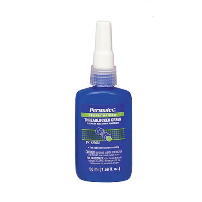 PERMATEX® Penetrating Grade Threadlocker Green - 50 ml bottle