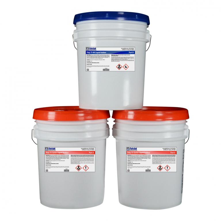 Polytek 75-80 Polyurethane Liquid Mold Rubber
