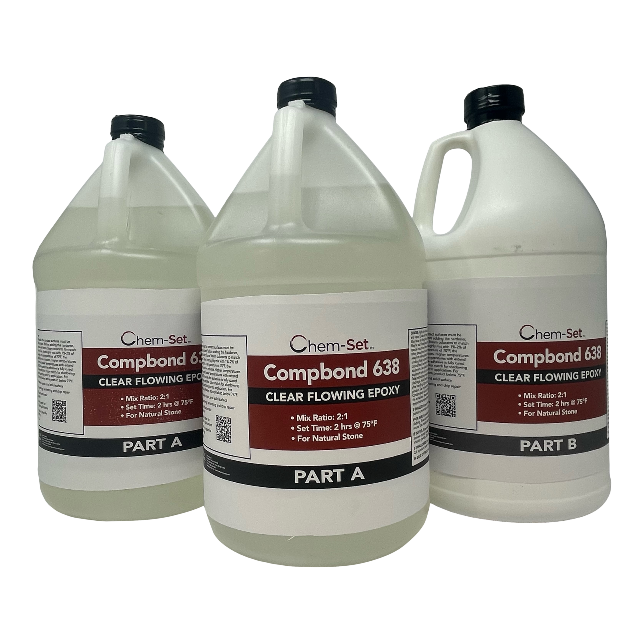 ChemSet Compbond 638 A/B Laminating Epoxy, Ultra-Clear