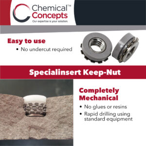KEEP-NUT™ Self-Anchoring Inserts | 10-24 Thread