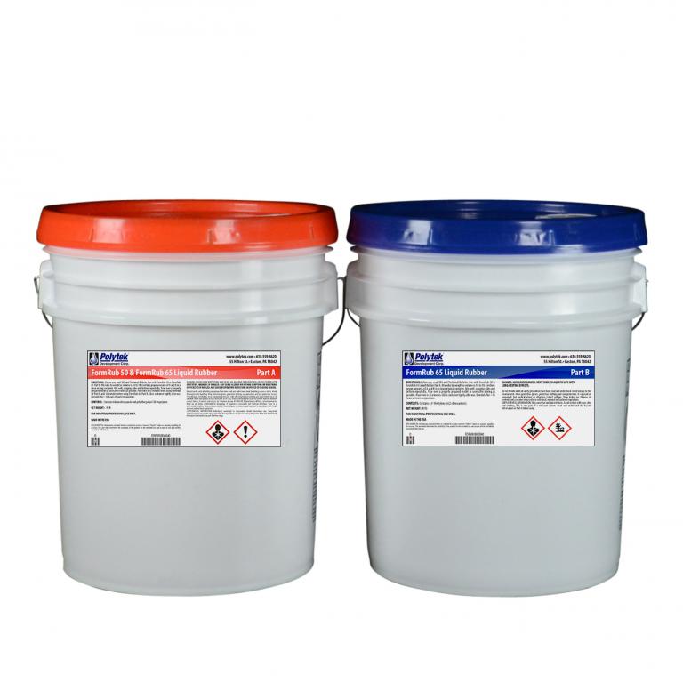 Polytek FormRub 65 Polyurethane Liquid Mold Rubber