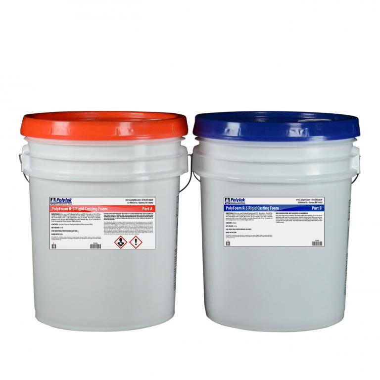 Polytek PolyFoam R-5 Polyurethane Casting Foam