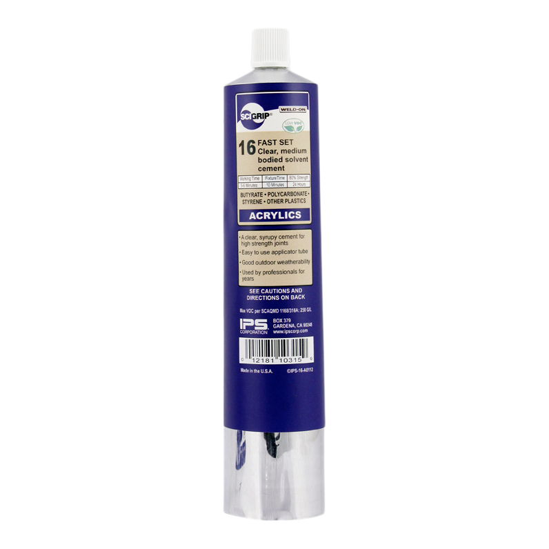 Weld-On 16 – MC-Based Acrylic Cement | Chemical Concepts