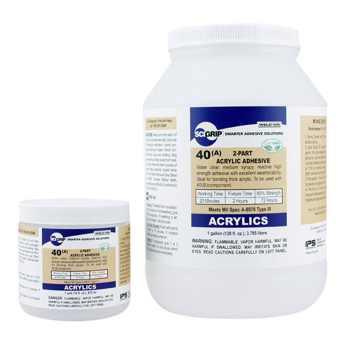 Weld-On 40 Reactive Acrylic Adhesive | Chemical Concepts