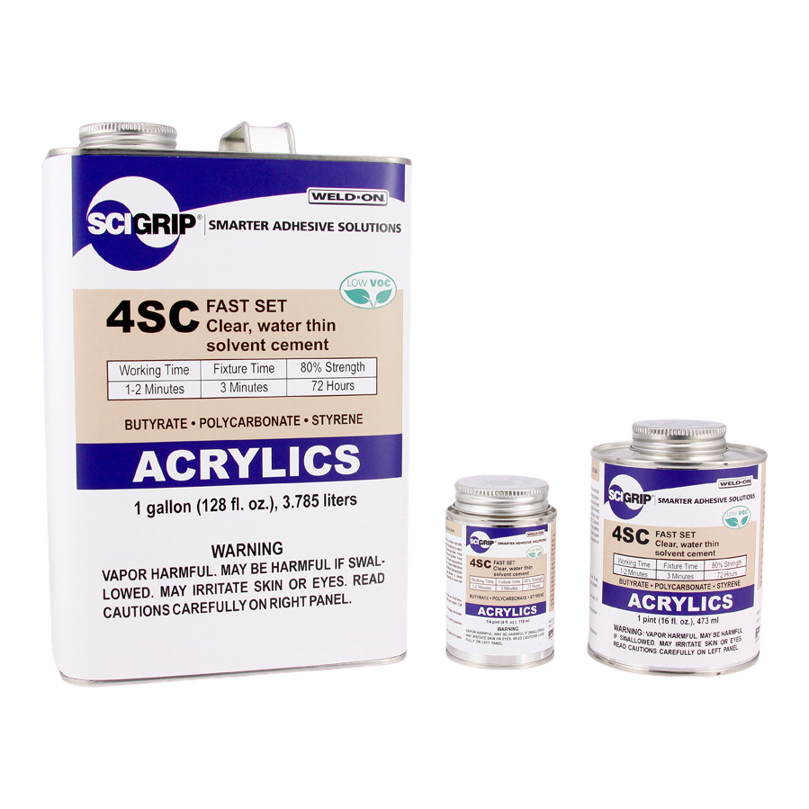 Weld-On 4SC Acrylic Cement - Chemical Concepts Inc