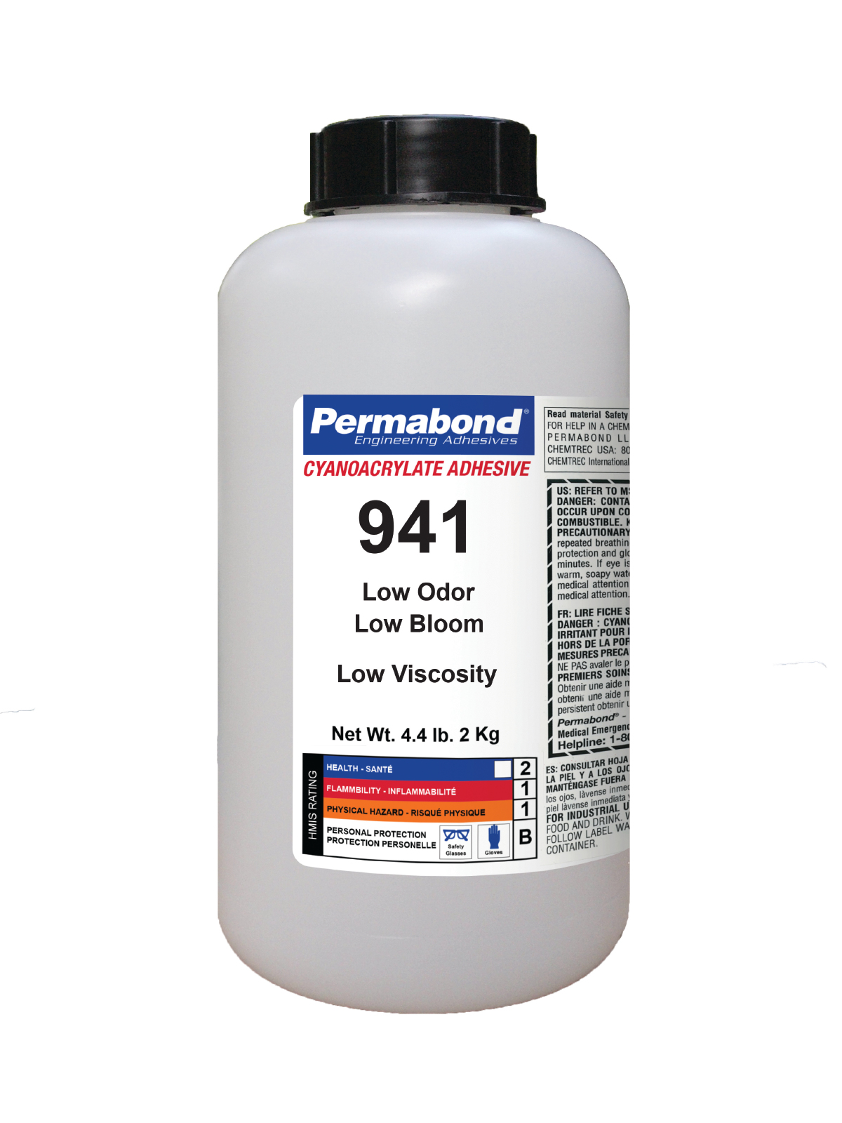 Permabond 941 Low Odor Cyanoacrylate - Chemical Concepts Inc