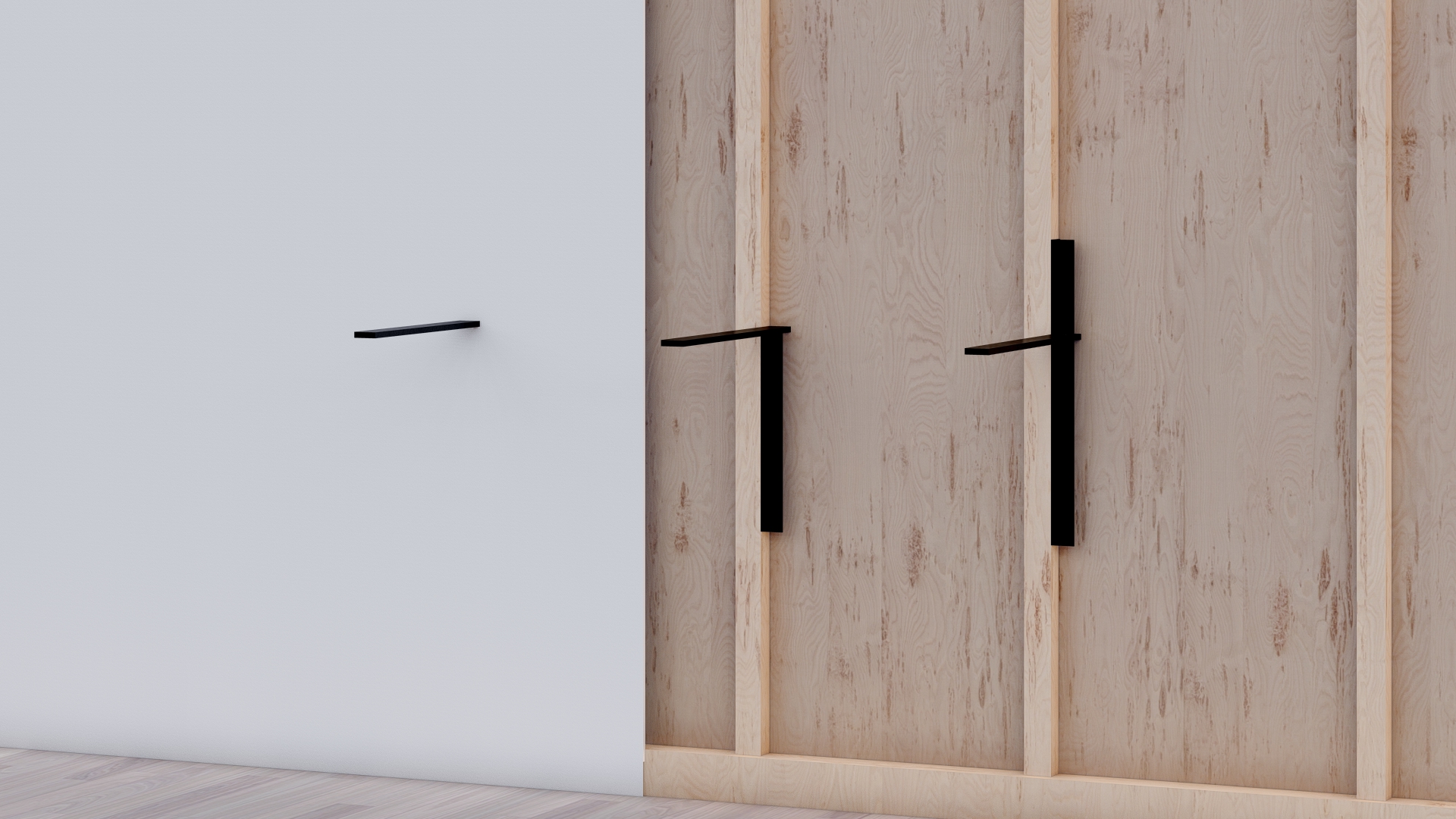 CounterBalance® Extended Concealed Flat Bracket