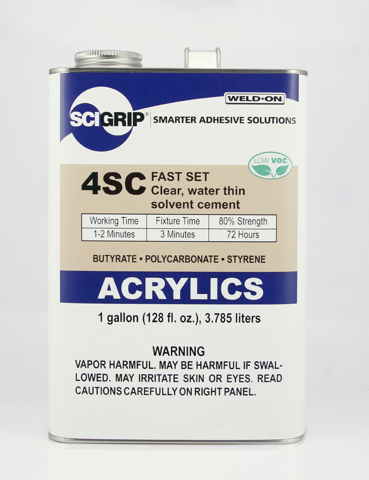 Weld-On 4SC Acrylic Cement - Chemical Concepts Inc