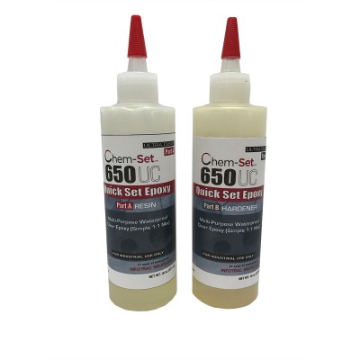 Chem-Set™ 650UC Ultra Clear Epoxy (Non-Yellowing) - Chemical Concepts Inc