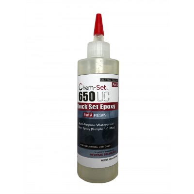 Chem-Set™ 650UC Ultra Clear Epoxy (Non-Yellowing) - Chemical Concepts Inc