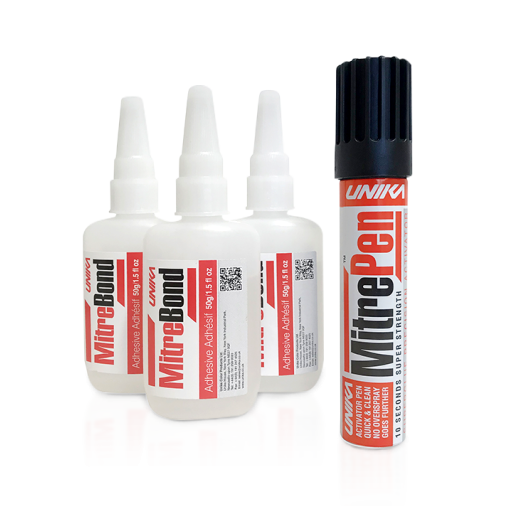 MitreBond Adhesive | Instant Bonding for Laminate & More