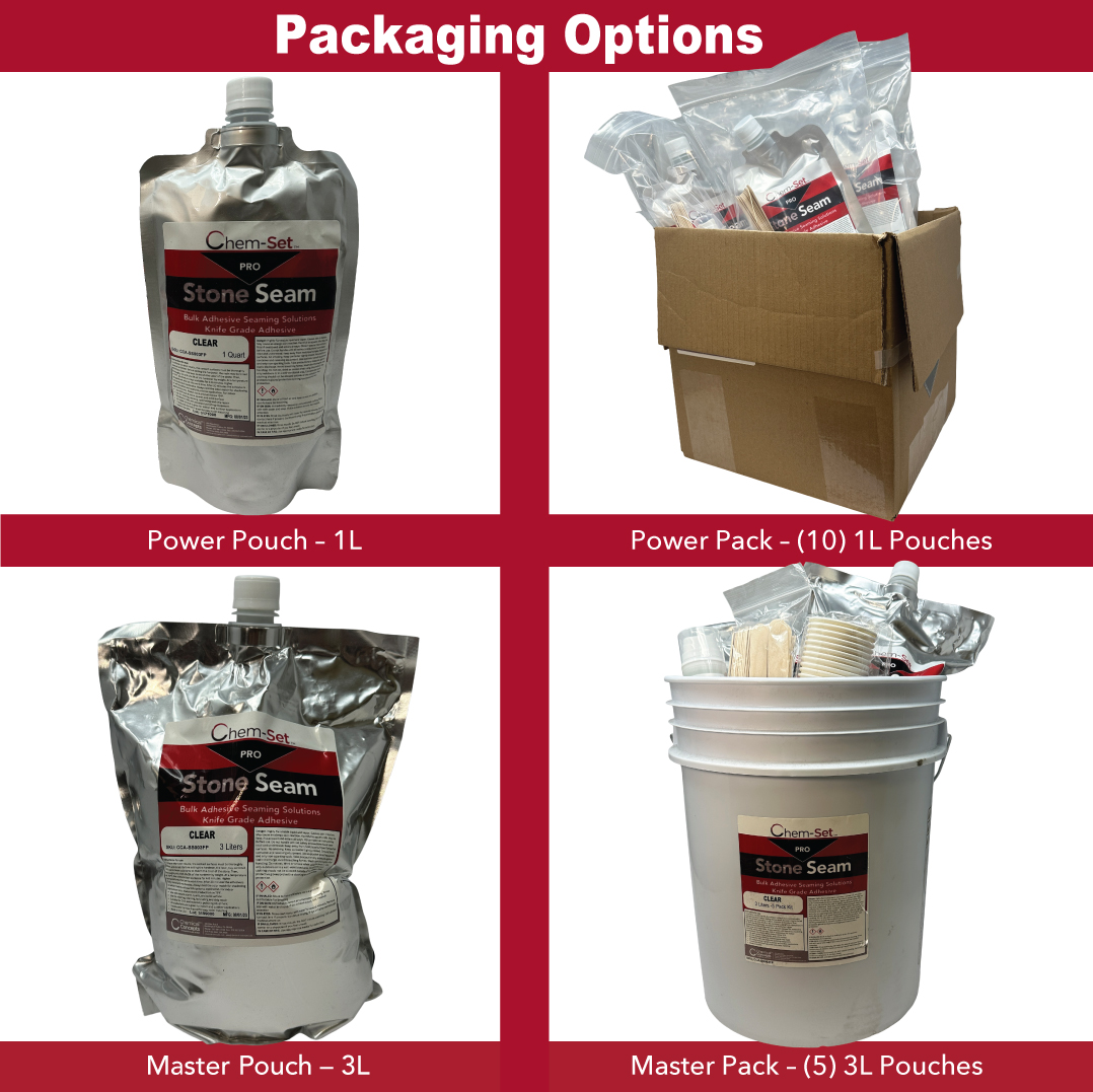 Stone Seam Pro 1000 Clear Flowing Adhesive