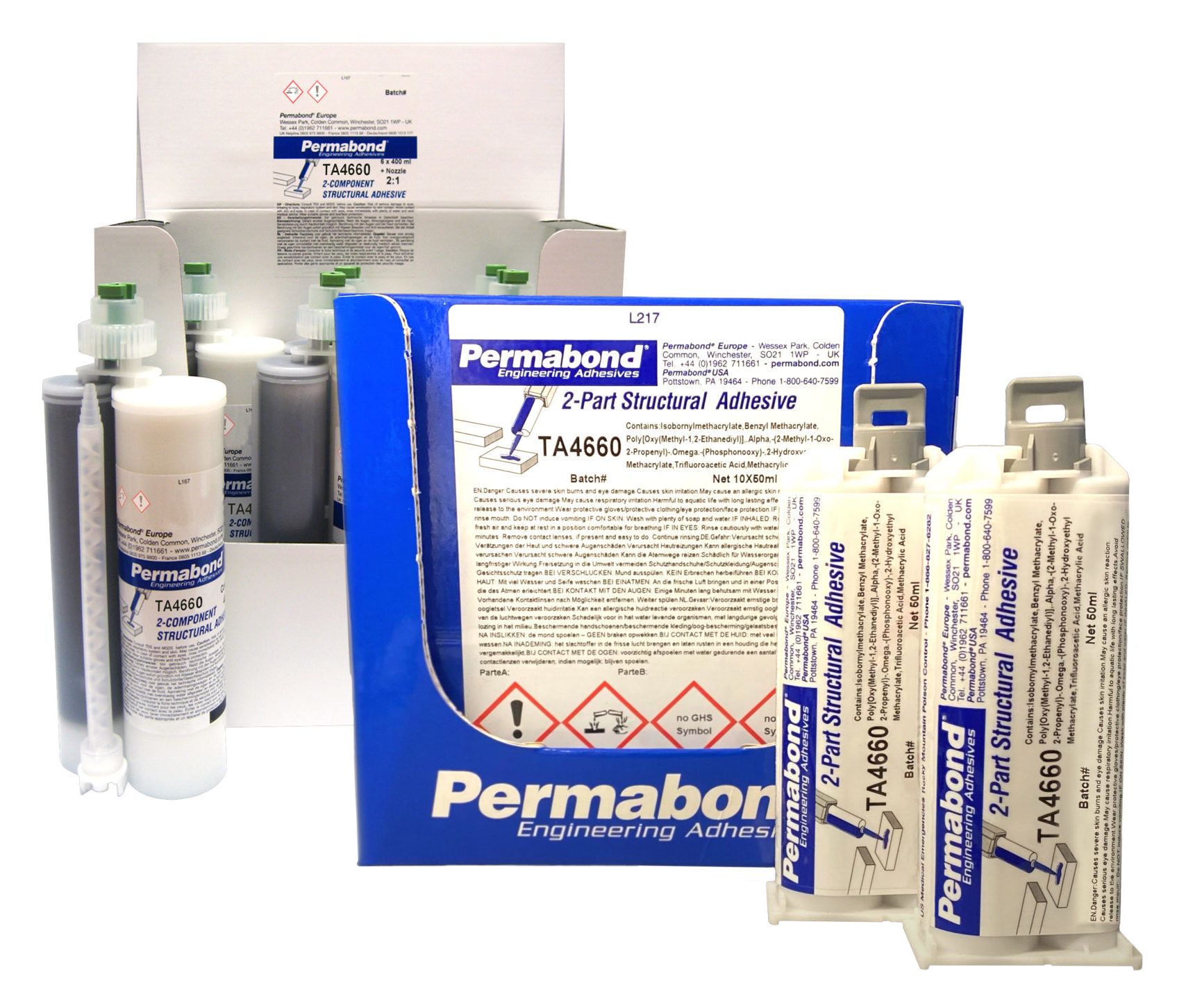 Permabond TA4660 - 400ml Cartridge | Chemical Concepts