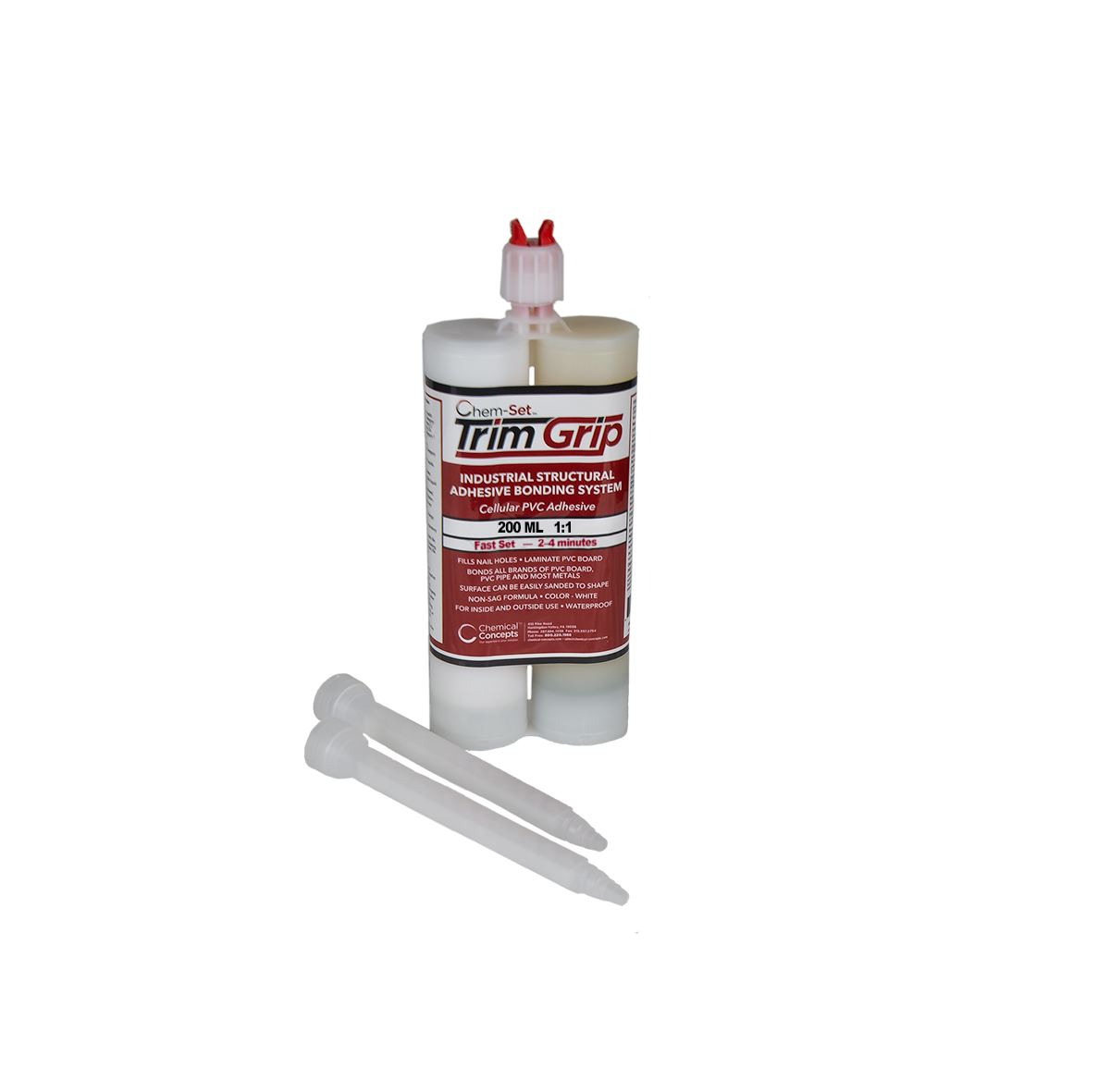 Fast Cure PVC Trim Adhesive | Chem-Set TrimGrip FS