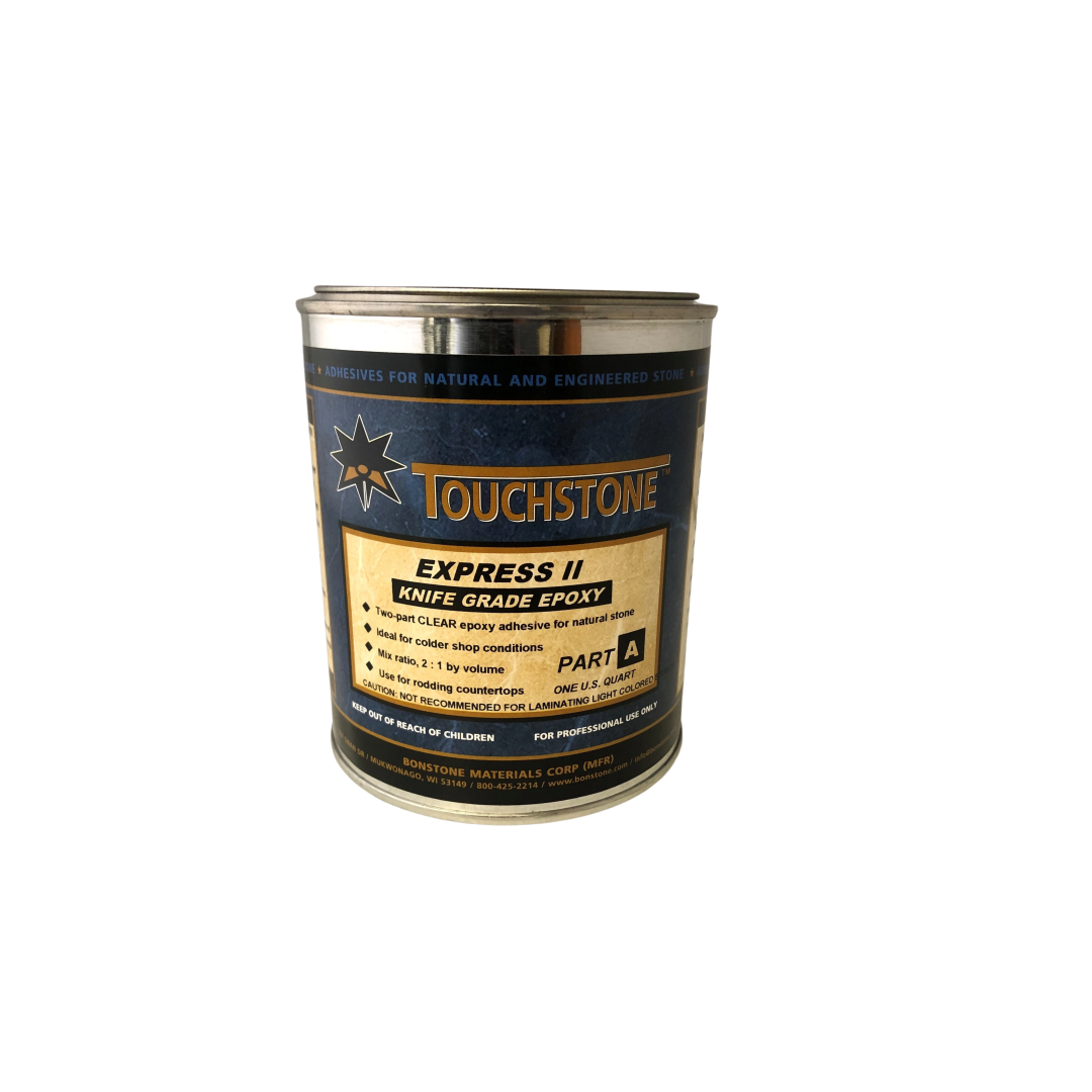 Bonstone Express II Knife-Grade Epoxy Adhesive Kit - QT Kit - 2 Qt A, 1 Qt