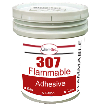 Chem-Set 307M Adhesive Clear Drum - Chemical Concepts Inc