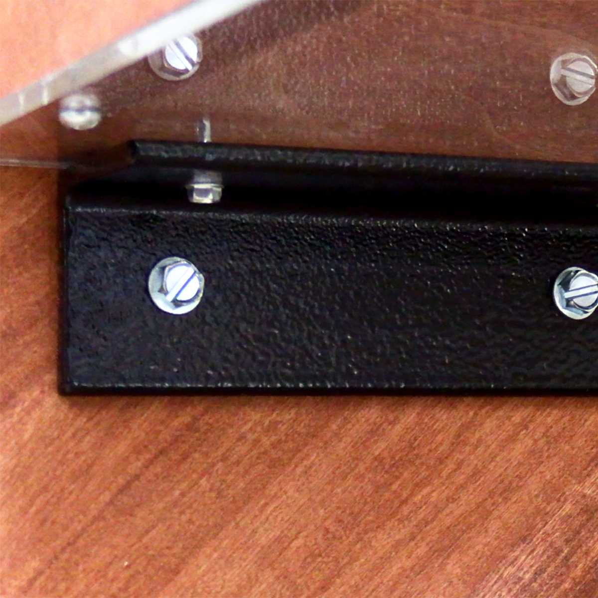 CounterBalance Stair Tread Bracket, Powdercoated Black, Import